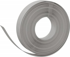 Travní lem šedý 10 m 10 cm polyethylen 154393