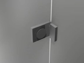 Mexen Lunar-B sprchové dveře otevíratelné levé 140 cm, transparentní, gun metal - 832S-140-050-95-00-L