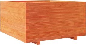 Zahradní truhlík voskově hnědý 90x90x49,5 cm masivní borovice 3282536