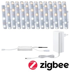 P 78870 MaxLED 250 LED Strip Smart Home Zigbee měnitelná bílá s krytím základní sada 5m IP44 18W 30LEDs/m měnitelná bílá 36VA - PAULMANN