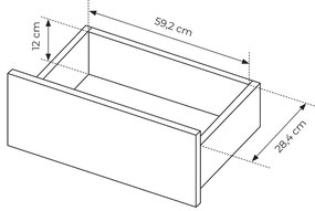 SENSO c | konferenční stolek 1S | 68x68 cm | černá