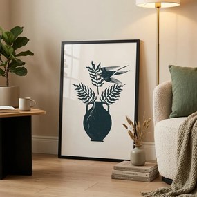 Kristína Babulicová | Křehká přítomnost Rám: Dubový, Velikost: 40 x 30 cm