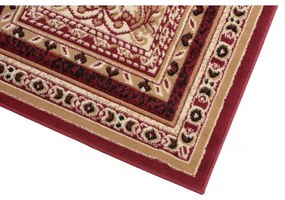 Kusový koberec PP Aslan červený atyp 70x250cm