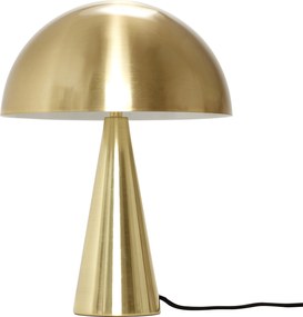 Stolní lampa Hübsch kovová 33 cm zlatá