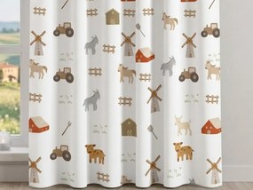 Dětský závěs FARMA Zvolte rozměr: 150 x 280 cm (šířka x výška)