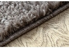 koberec BERBER 9000, hnědý střapce, Maroko, Shaggy velikost 120x170 cm | krásné koberce cz