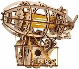 Ugears 3D dřevěná mechanická stavebnice STEAMPUNK AIRSHIP / od 14 let