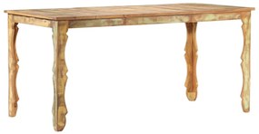 Jídelní stůl 160 x 80 x 76 cm masivní recyklované dřevo 286490