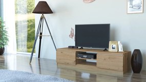 Televizní stolek Risan 140 cm hnědý