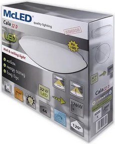 LED svítidlo McLED Cala 32D 32W IP44 4000K neutrální bílá, s pohybovým čidlem ML-411.220.32.0