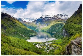 Fototapeta Fjord Norska 104x70