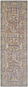 Nouristan - Hanse Home koberce Kusový koberec Cairo 105589 Luxor Grey Multicolored – na ven i na doma - 80x200 cm