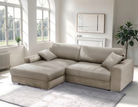 XXXLutz ROHOVÁ SEDAČKA, textil, cappuccino MID.YOU - Sedací soupravy - 000694008102