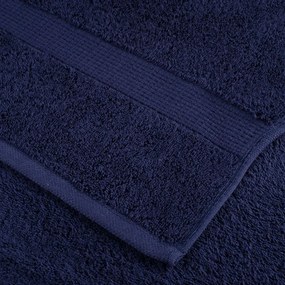 Prémiové ručníky SOLUND 2 ks tmavě modré 50x100 cm 600 g/m² 137257