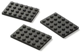 Červený organizér se 3 zásuvkami LEGO® Storage