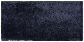Koberec shaggy 80 x 150 cm tmavě modrý EVREN Beliani