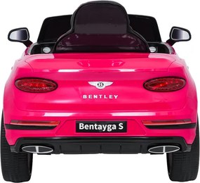 Elektrické autíčko Bentley Bentayga S růžové