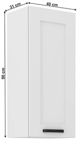 Horní skříňka Lesana 1 (bílá) 40 G-90 1F . 1063914