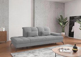 XXXLutz LENOŠKA, textil, šedá Sit & More - Online Only sedačky - 000144009094