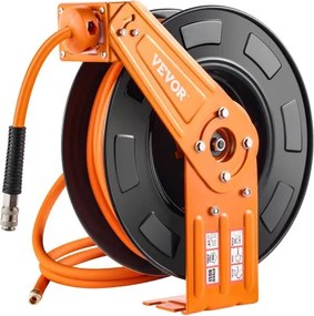 Zatahovací naviják vzduchové hadice 1 cm × 19,8 m Hybridní hadice Max 20,7 bar