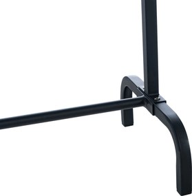 Stojan na oblečení Lara 120x38x120 – černá