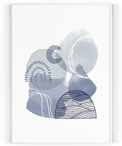 Plakát / Obraz Abstract Pololesklý saténový papír 210 g/m² A4 - 21 x 29,7 cm