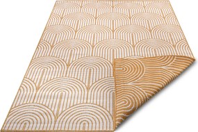 Hanse Home, POŠKOZENÝ - Kusový koberec Pangli 105849 Ochre – na ven i na doma, 240x330, žlutá, chodba / předsíň