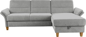 XXXLutz ROHOVÁ SEDAČKA, textil, světle šedá Sit & More - Sedací soupravy - 000144000106
