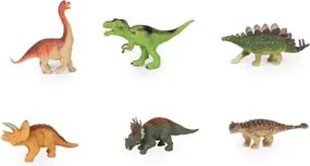 RAPPA Sada dinosaurů v krabičce / Figurky / 6 ks / tvrdá guma / cca 7-