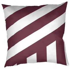 Dadka Povlak na polštář bavlna Zebra bordó  70x90 cm