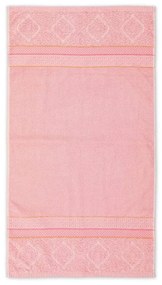 Pip Studio Soft Zellige  froté ručník 55x100cm, růžový (Vysokogramážové velmi kvalitní froté)