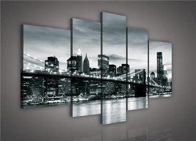 Obraz na plátně Brooklyn Bridge 170 x 100 cm