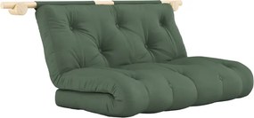 Karup Design Futonová pohovka HOOKED - 756 Olive Green