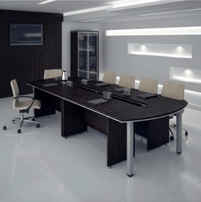 Jednací stůl TopOffice 370 x 140 cm, wenge