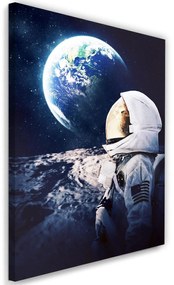 Gario Obraz na plátně Astronaut se dívá na Zemi z vesmíru - Gab Fernando Rozměry: 40 x 60 cm