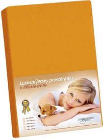 Bellatex Jersey LUX Oranžová 200x220 cm