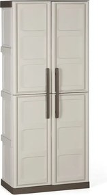 Plastová úklidová skříň S Line, 700 x 390 x 1650 mm