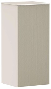 Hansgrohe Xevolos E - Boční skříňka 41x89x36 cm, 1 dvířka, panty vlevo, matná béžová/bronz 54213390