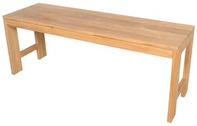 Dřevěná zahradní lavice v přírodní barvě Navy – Ezeis