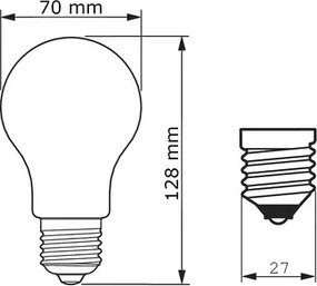 Philips CorePro LEDBulb A67 E27 / LED žárovka / 17W (150W) / 2452lm /