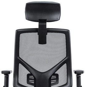ANTARES kancelářská židle 1750 SYN Skill PDH, nosnost 120 kg, Mechanika: Synchronní, Hlavová opěrka: Ano, Područky: BR16 PU, Kříž: Plastový černý.