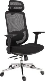 Kancelářská ergonomická židle Neoseat ALLY — černá, nosnost 150 kg