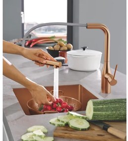 GROHE 30270DL0 - Dřezová baterie ESSENCE bronzová