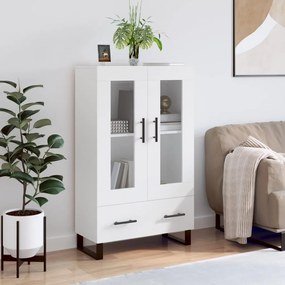 Skříň highboard bílá 69,5 x 31 x 115 cm kompozitní dřevo - Default Title