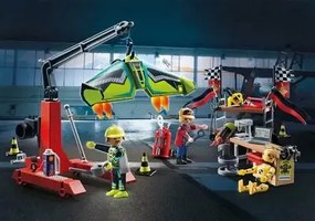Playmobil® Air Stuntshow 70834 Servisní stanice / Počet dílků: 85 / od