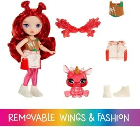 MGA Rainbow High Malá sestřička víla - Apple (Red) / od 4 let