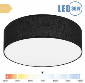 Brilagi - LED Stropní svítidlo SIRIJA LED/36W/230V pr. 45 cm černá