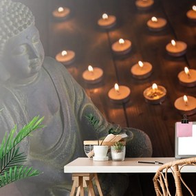 Samolepící fototapeta Buddha plný harmonie - 225x150 cm