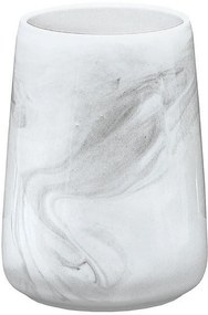 Kleine Wolke Marble kelímek na kartáčky bílá 5854901852