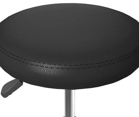Jídelní židle 6 ks černé umělá kůže,  3085589